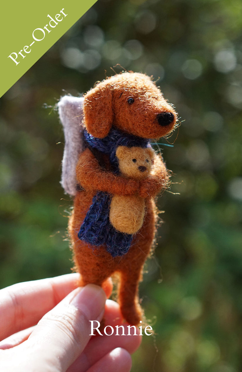 Pre-Order: Needle Felted Red Setters – WoodlandersOnline