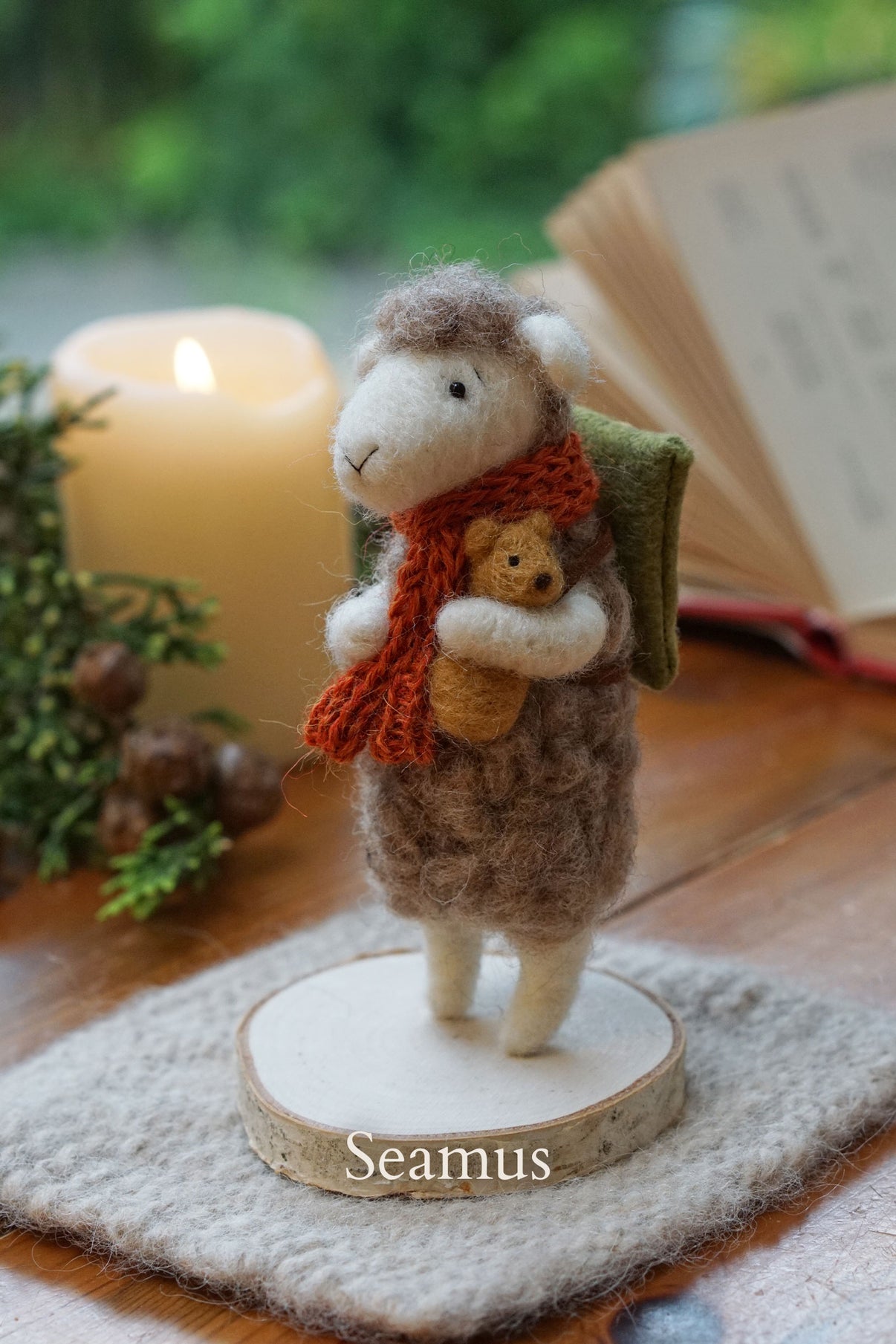 Needle Felted Sheep – WoodlandersOnline
